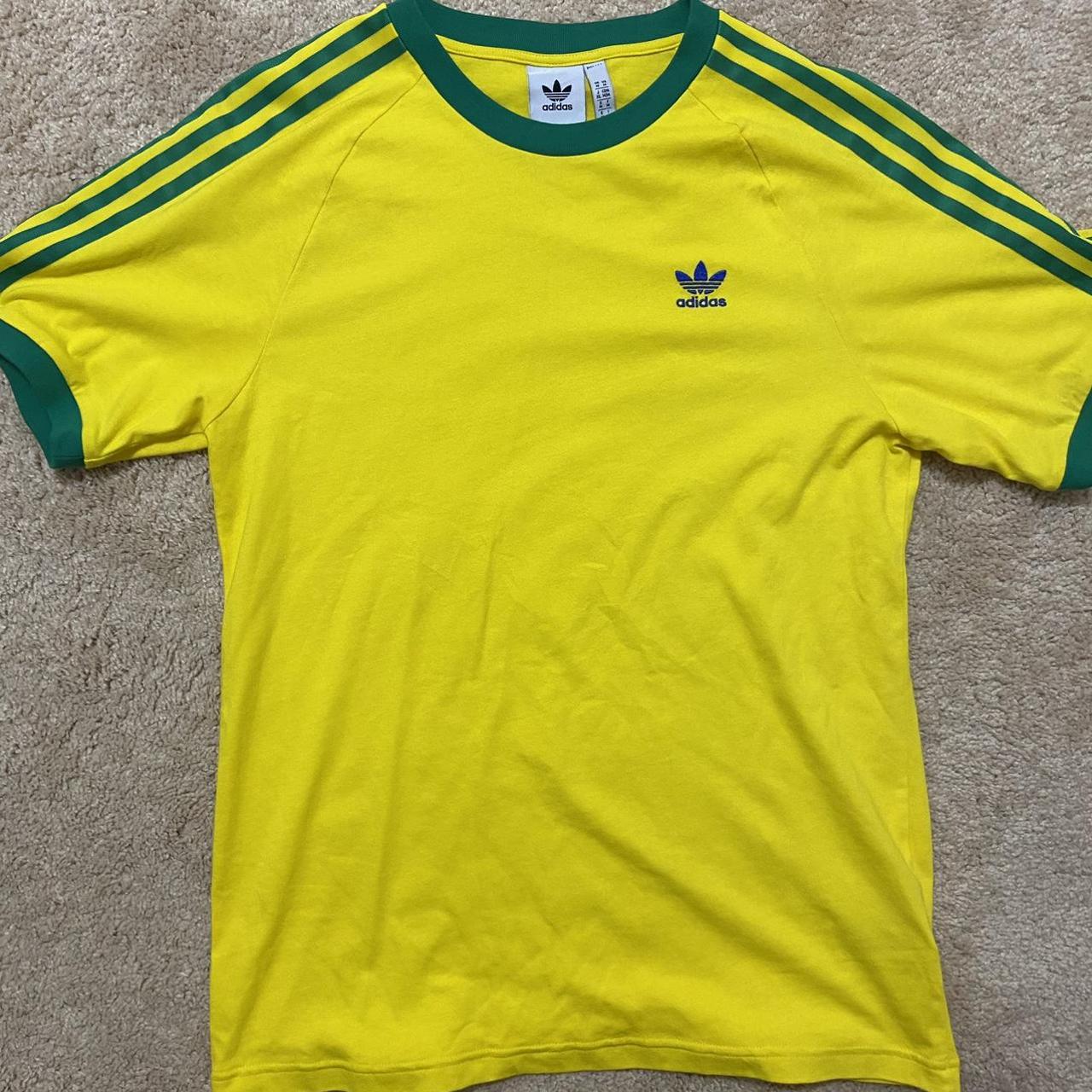 Adidas shirt Brazil color way Perfect alternative to... - Depop