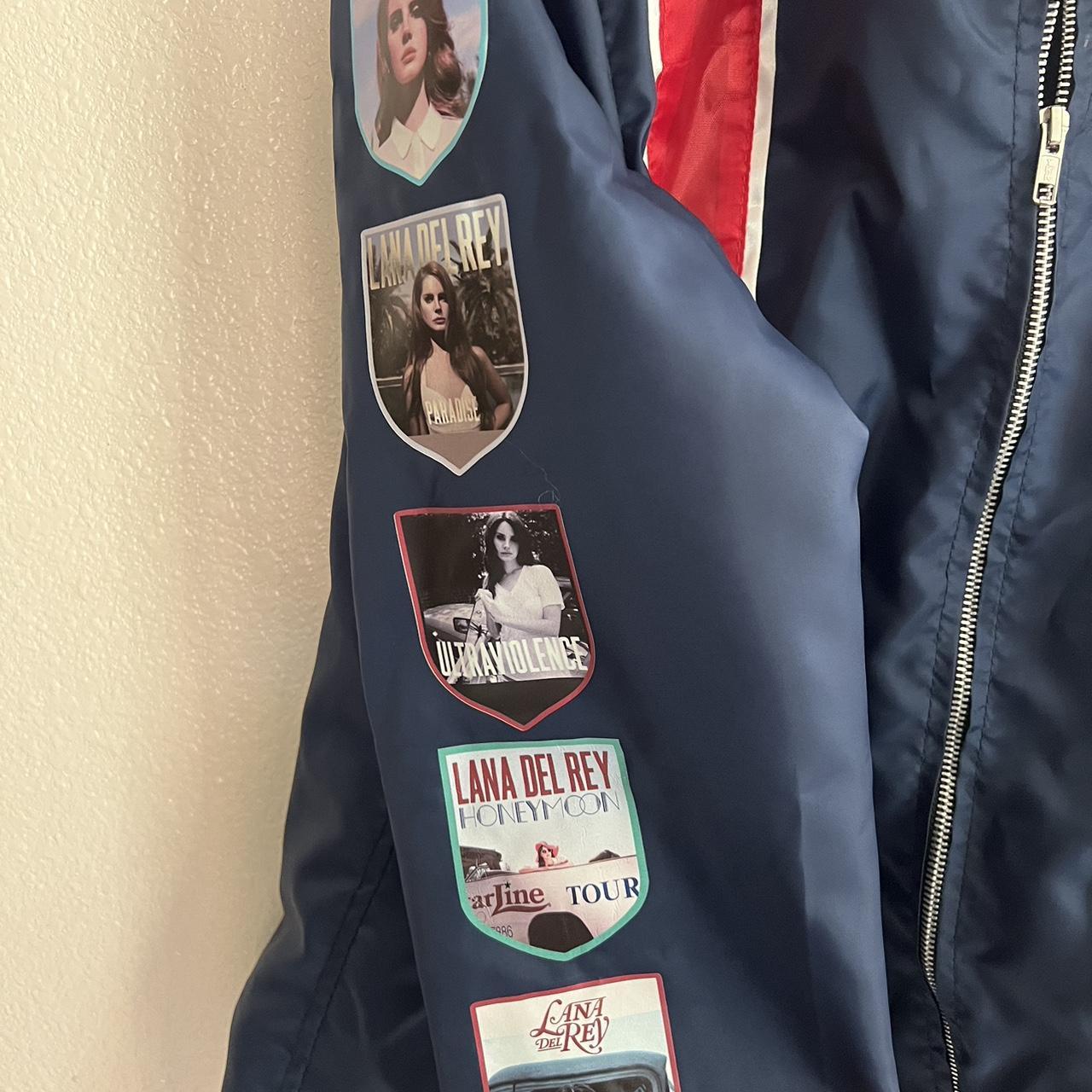 Lana del rey jacket *THIS IS NOT OFFICIAL MERCH size... - Depop
