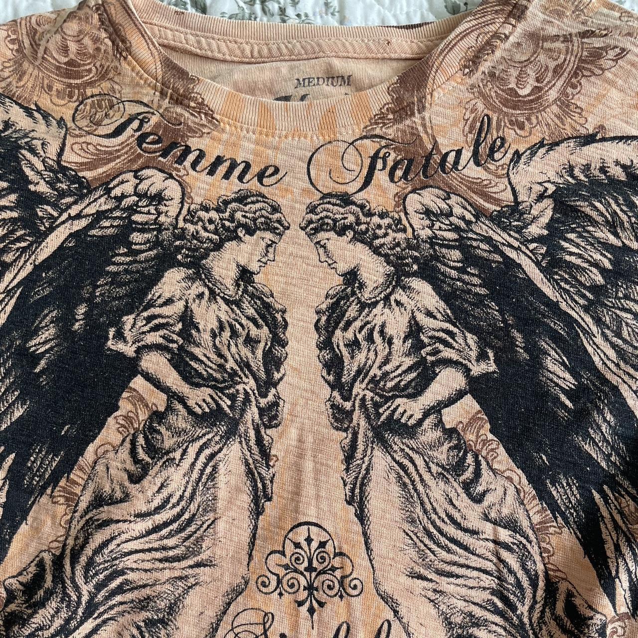 🤎femme fatale top🤎 very y2k esque but i think it’s... - Depop