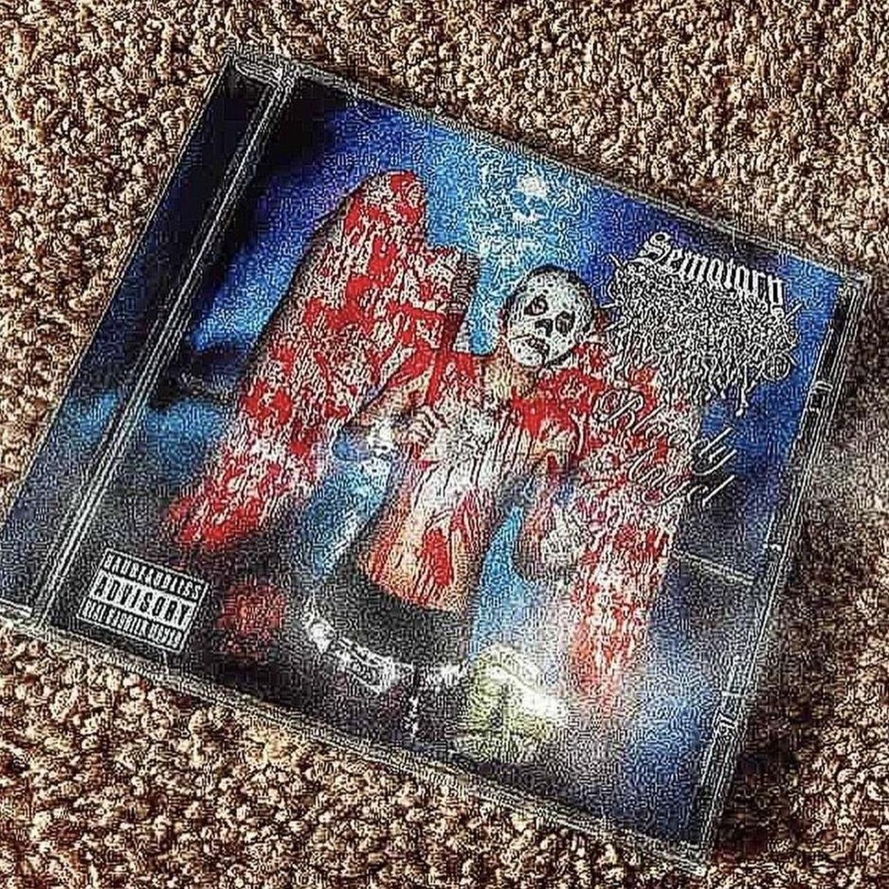 Sematary Haunted Mound - Official Bloody Angel CD... - Depop