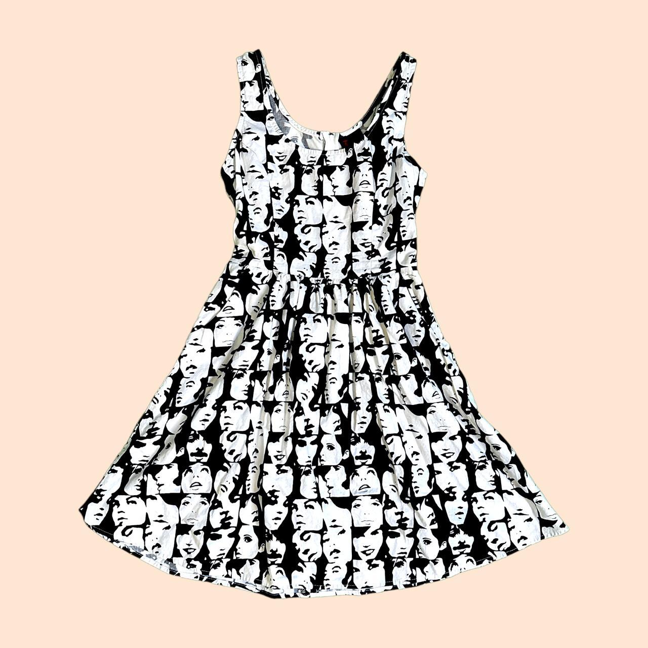 Folter/Modcloth Faces Tank Dress - Great Condition... - Depop