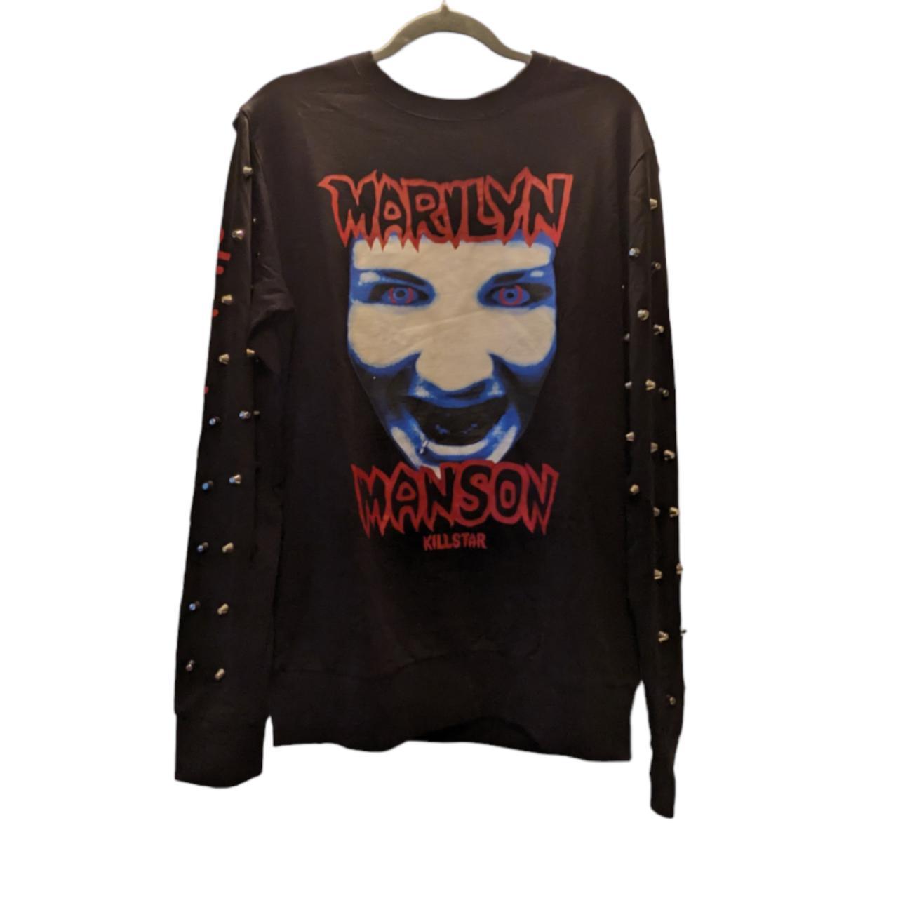 Limited edition Marilyn Manson sweater by... - Depop