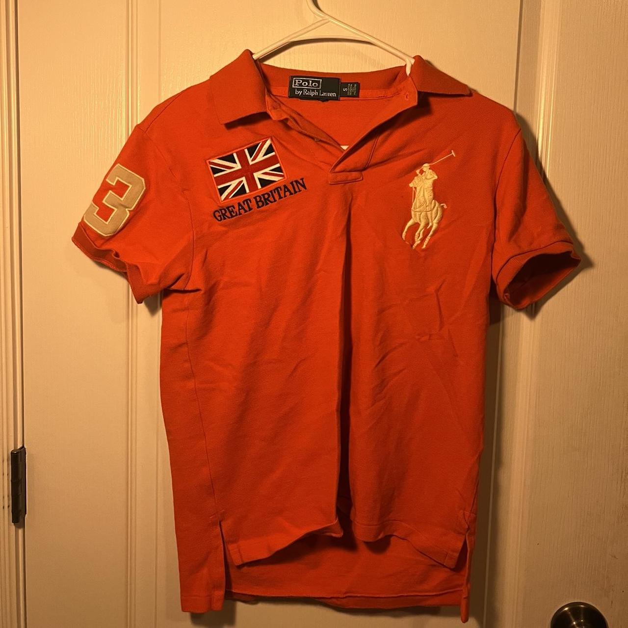 Us polo Ralph Lauren Great Britain shirt Size... - Depop