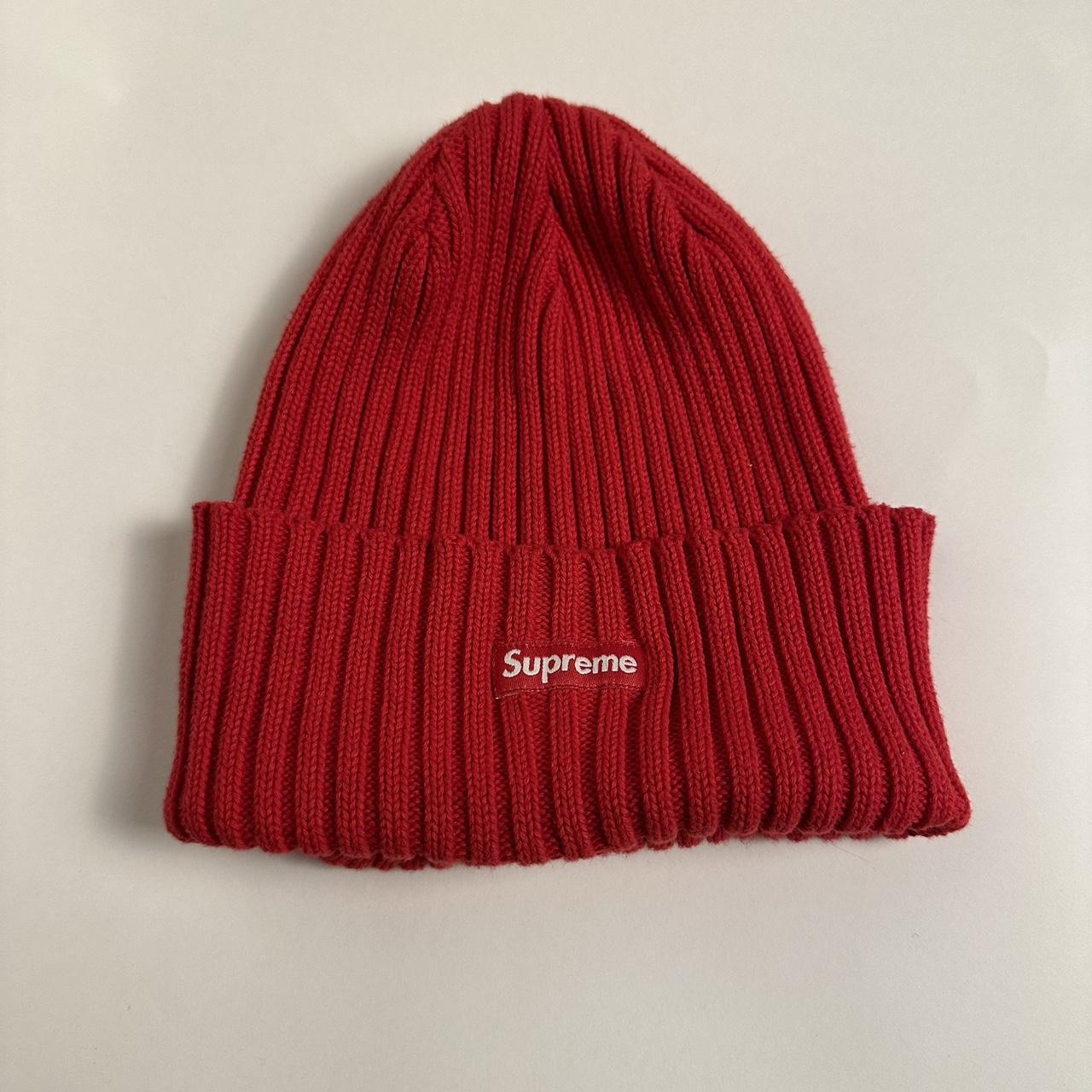 Supreme knit beanie with box logo ♥️ great condition,... - Depop