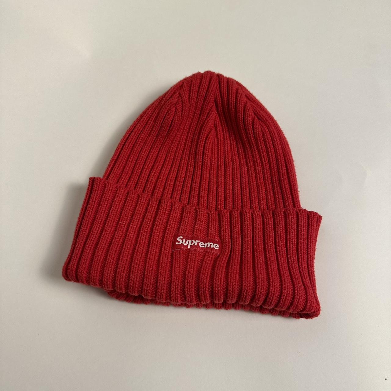 Supreme knit beanie with box logo ♥️ great condition,... - Depop
