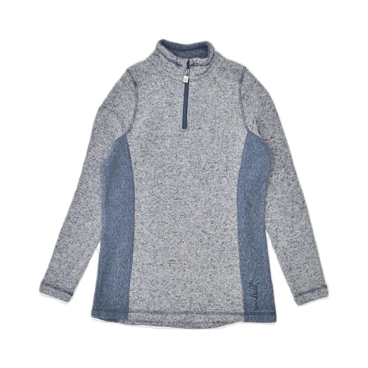 WEIRD FISH Womens Zip Neck Jumper Sweater UK 14... - Depop