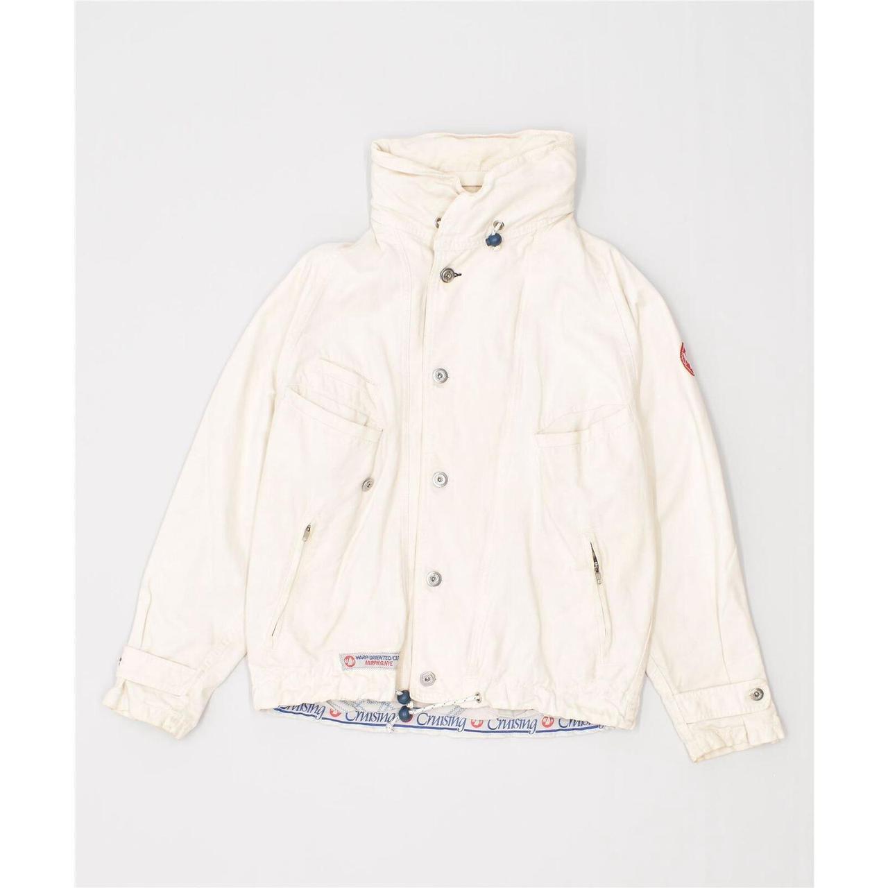 MURPHY & NYE Womens Oversized Hooded Windbreaker... - Depop