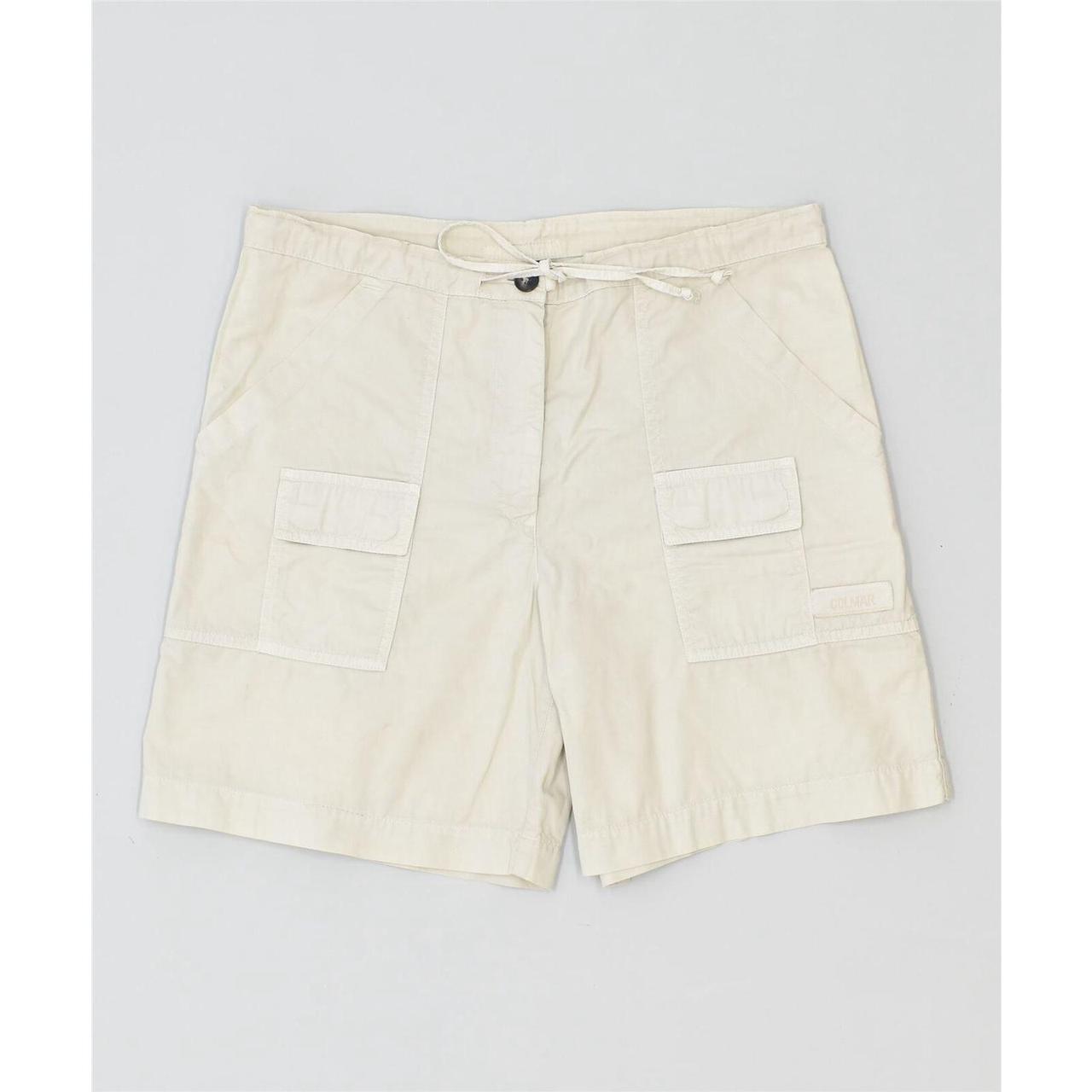 Colmar Womens Casual Shorts It 46 Large W32 Beige Depop