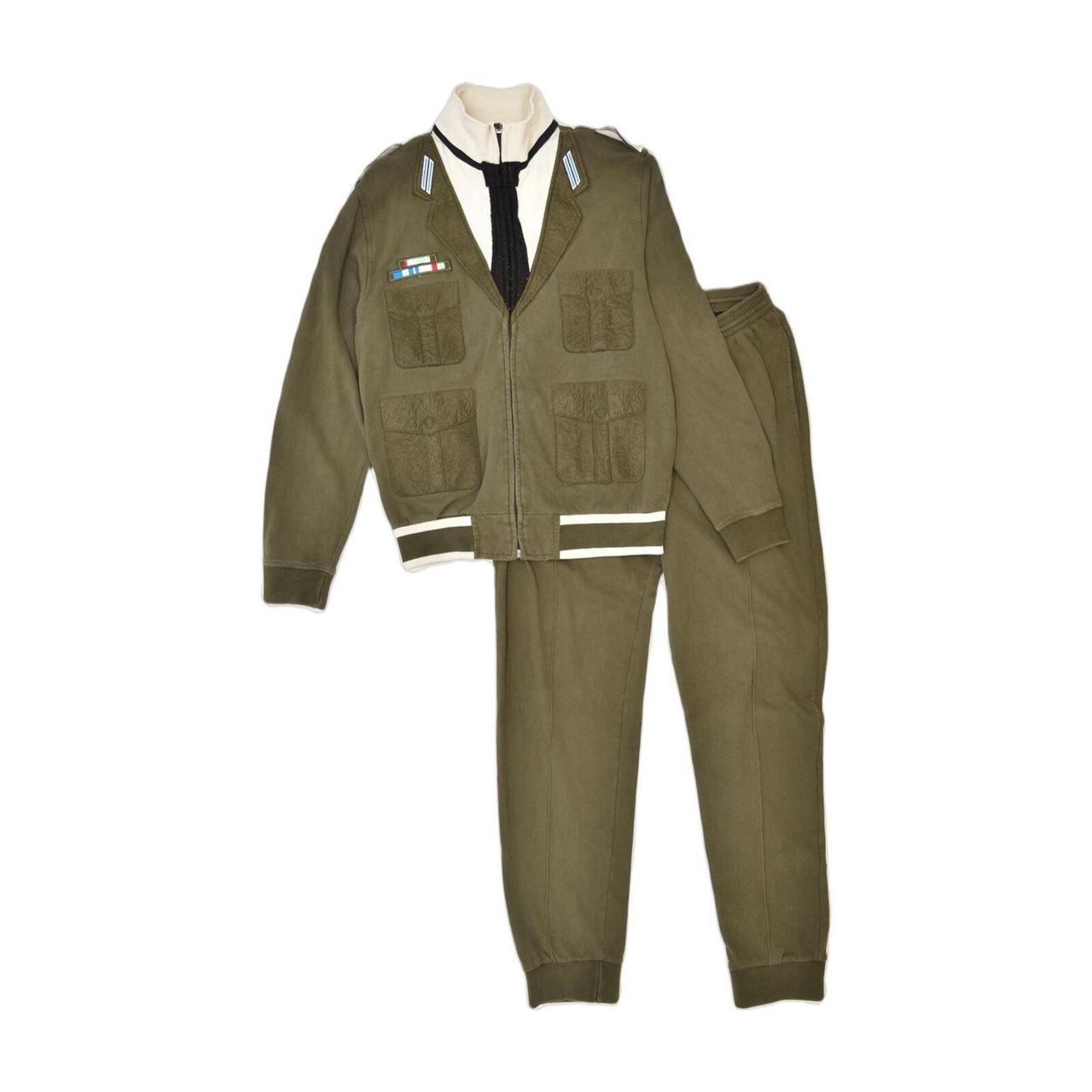 KAPPA Mens Full Tracksuit Large W32 L35 Khaki... - Depop