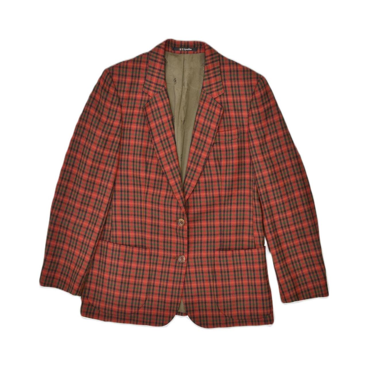 DAKS Womens 2 Button Blazer Jacket UK 12 Medium... - Depop