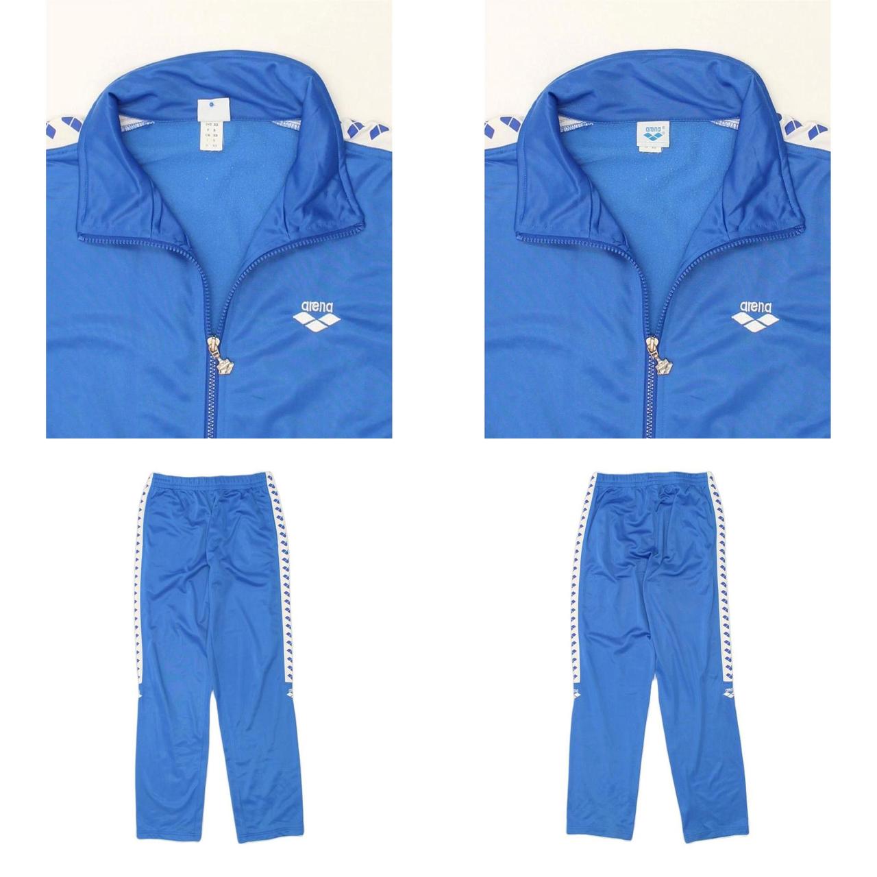 ARENA Mens Full Tracksuit XS Blue Polyester Size:... - Depop