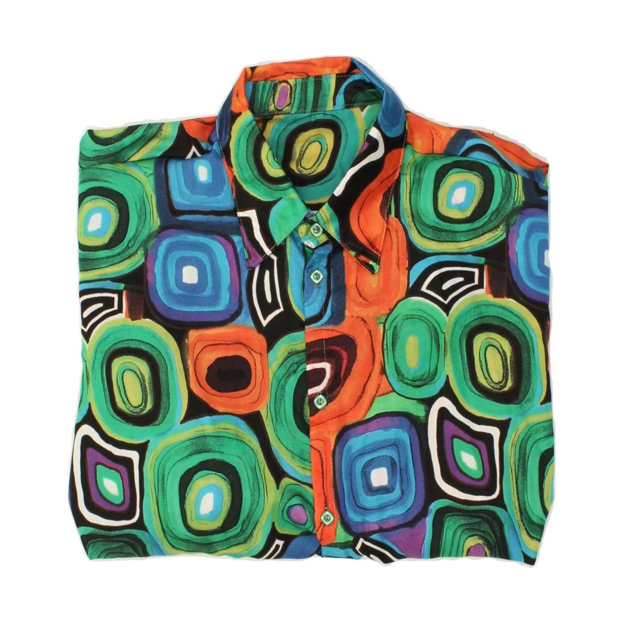 VINTAGE Mens Abstract Pattern Shirt XL... - Depop