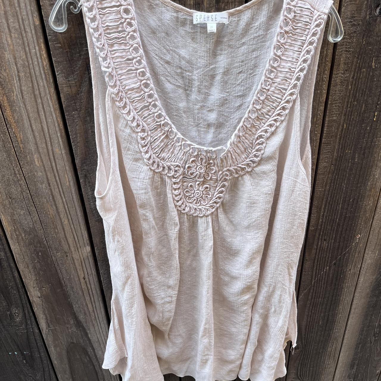 🦙 flowy boho hippy tank top 2X 🦙 Flowy hippy tank... - Depop