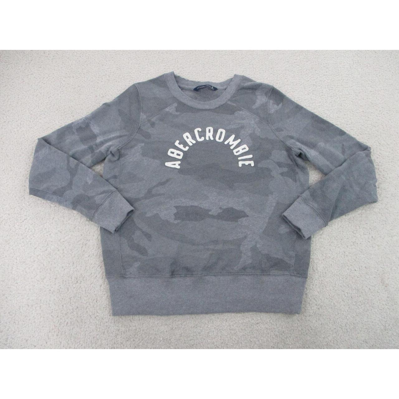 Abercrombie & Fitch Sweater Women Medium Gray... - Depop