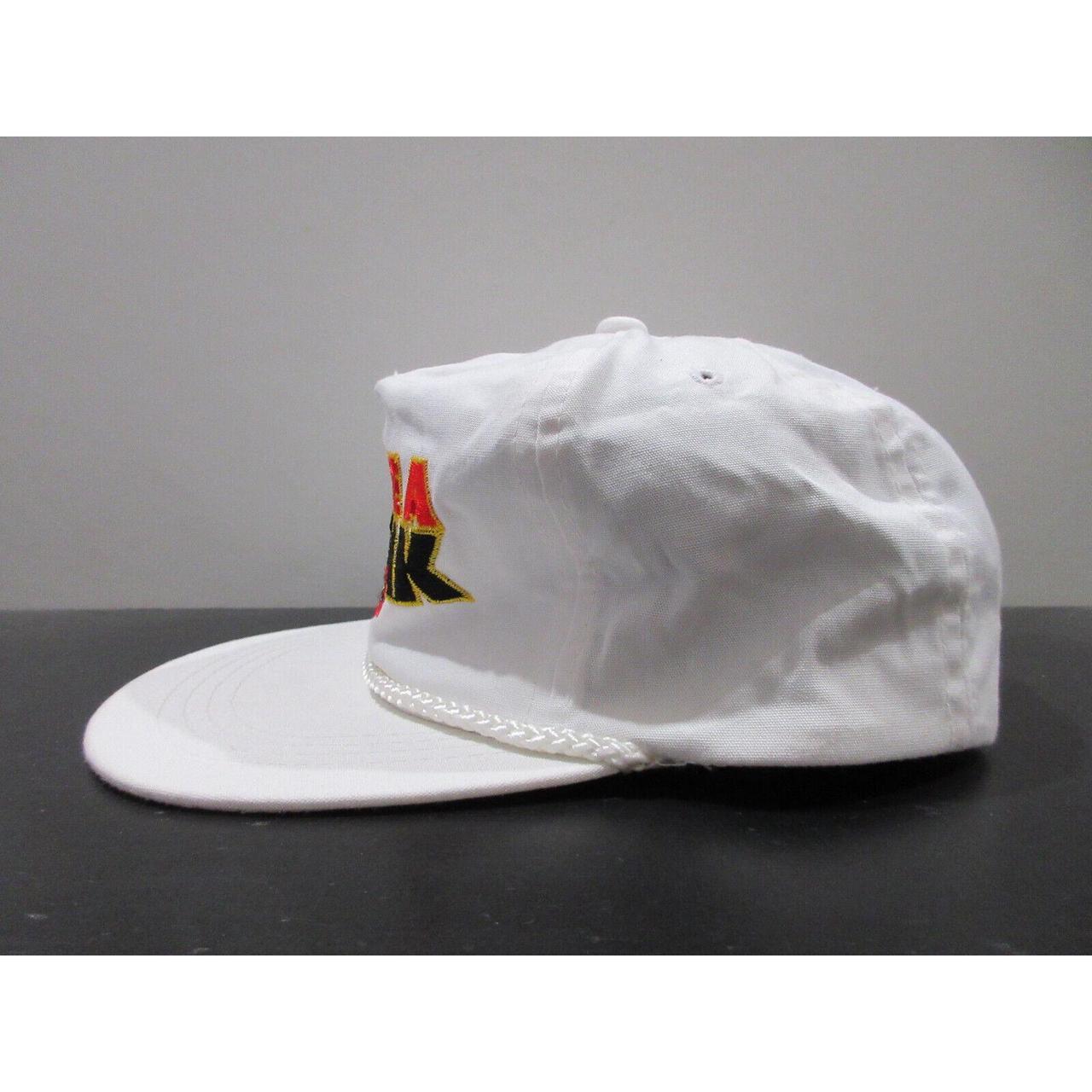 VINTAGE Kit Kat Hat Cap Snap Back White Gimmie A... - Depop