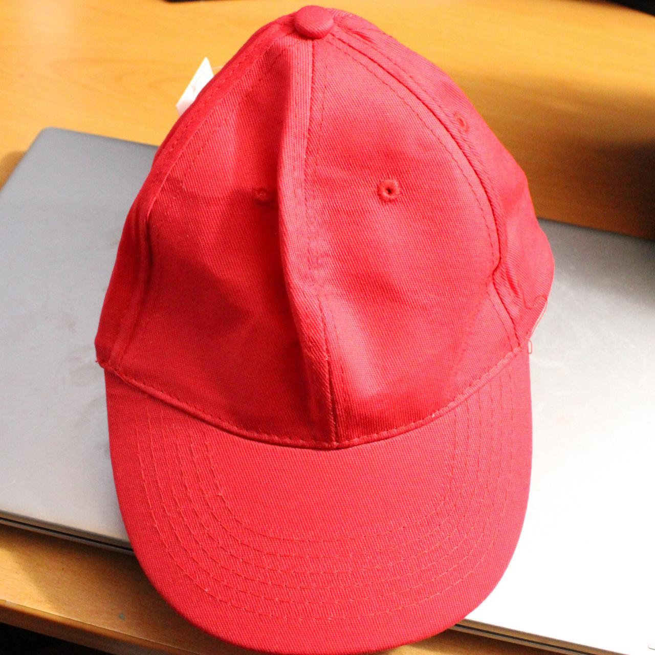 red baseball cap one size - Depop