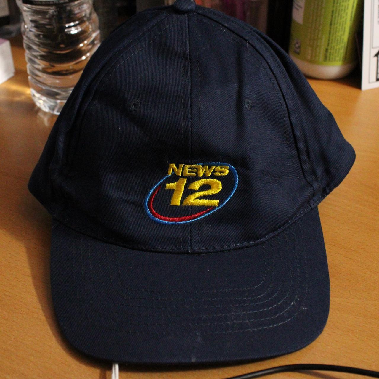 News 12 Long Island baseball cap, navy blue with... - Depop
