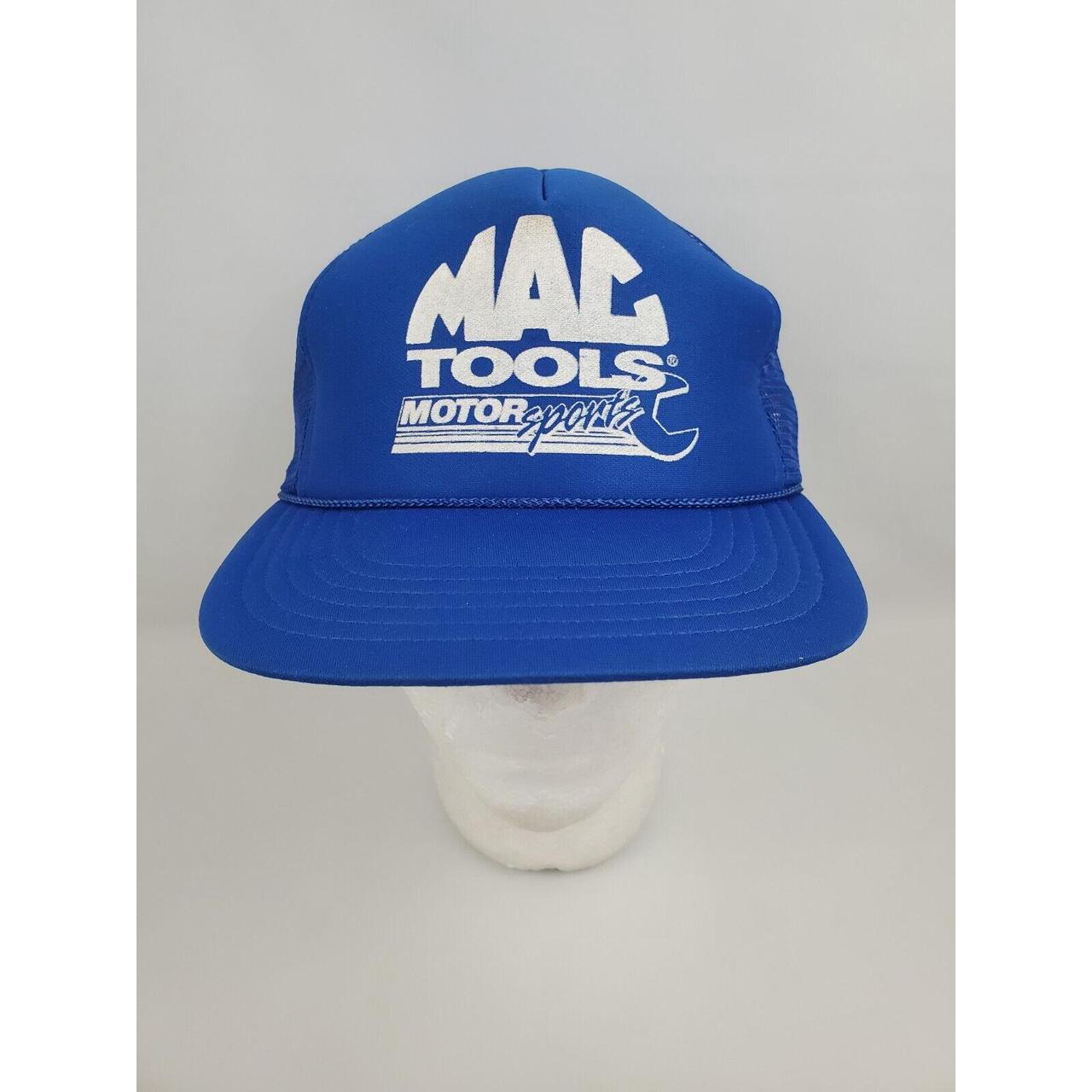 MAC Men's Blue Hat | Depop