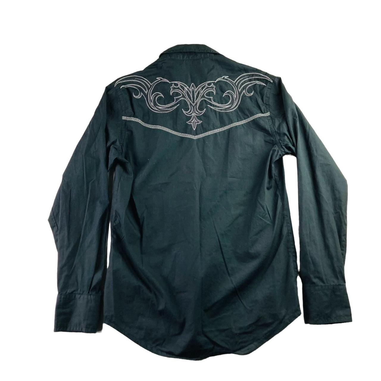 Vintage Roper Men's Cowboy Shirt Size Medium (see... - Depop