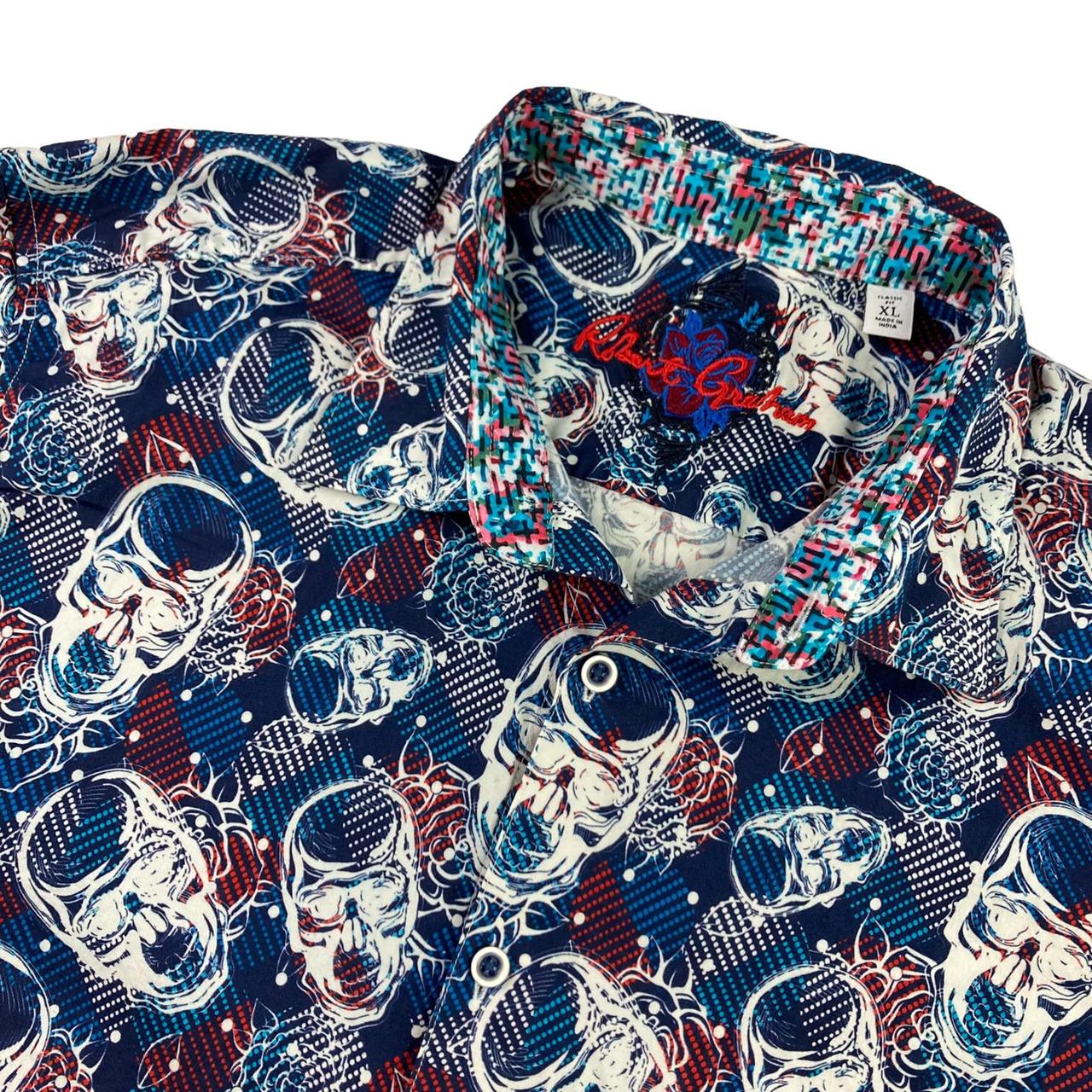 Robert Graham Men's 100% Cotton Classic Fit S/S... - Depop