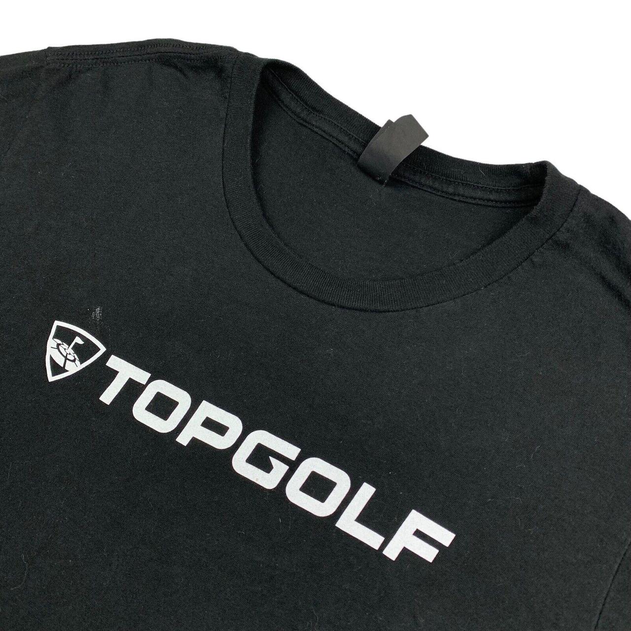 TopGolf Mens 100% Cotton Crewneck S/S Logo T-Shirt... - Depop