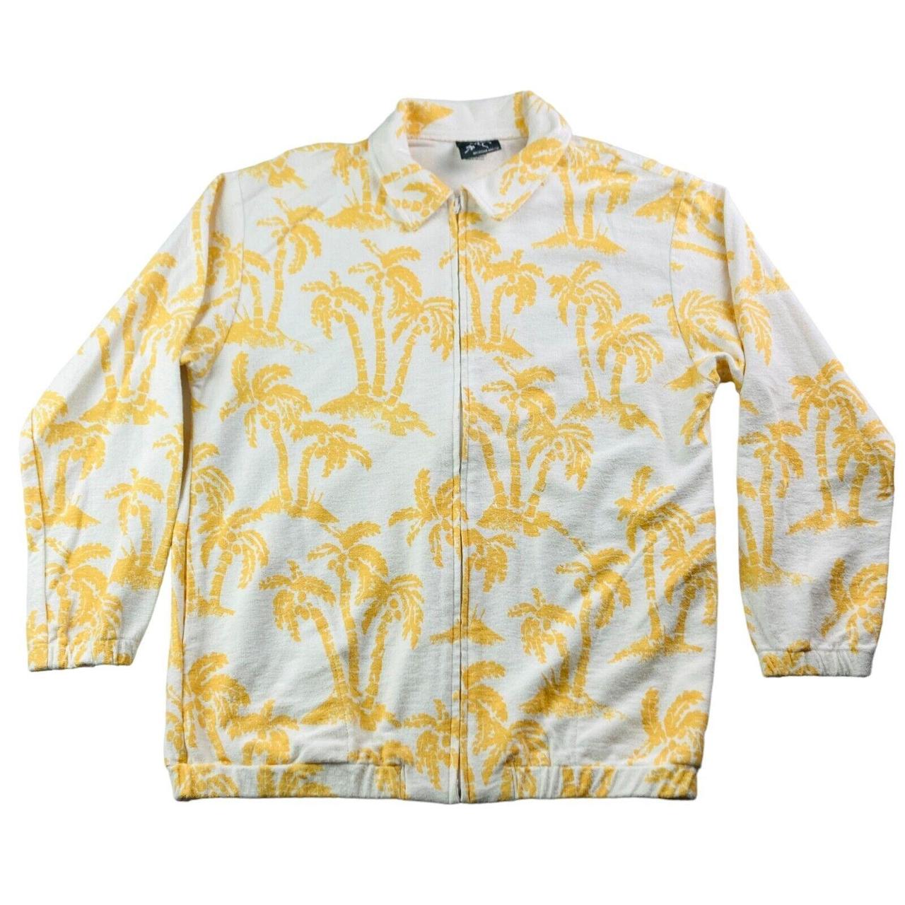 Michigan Rag Co Mens Full Zip 100% Cotton Jacket... - Depop