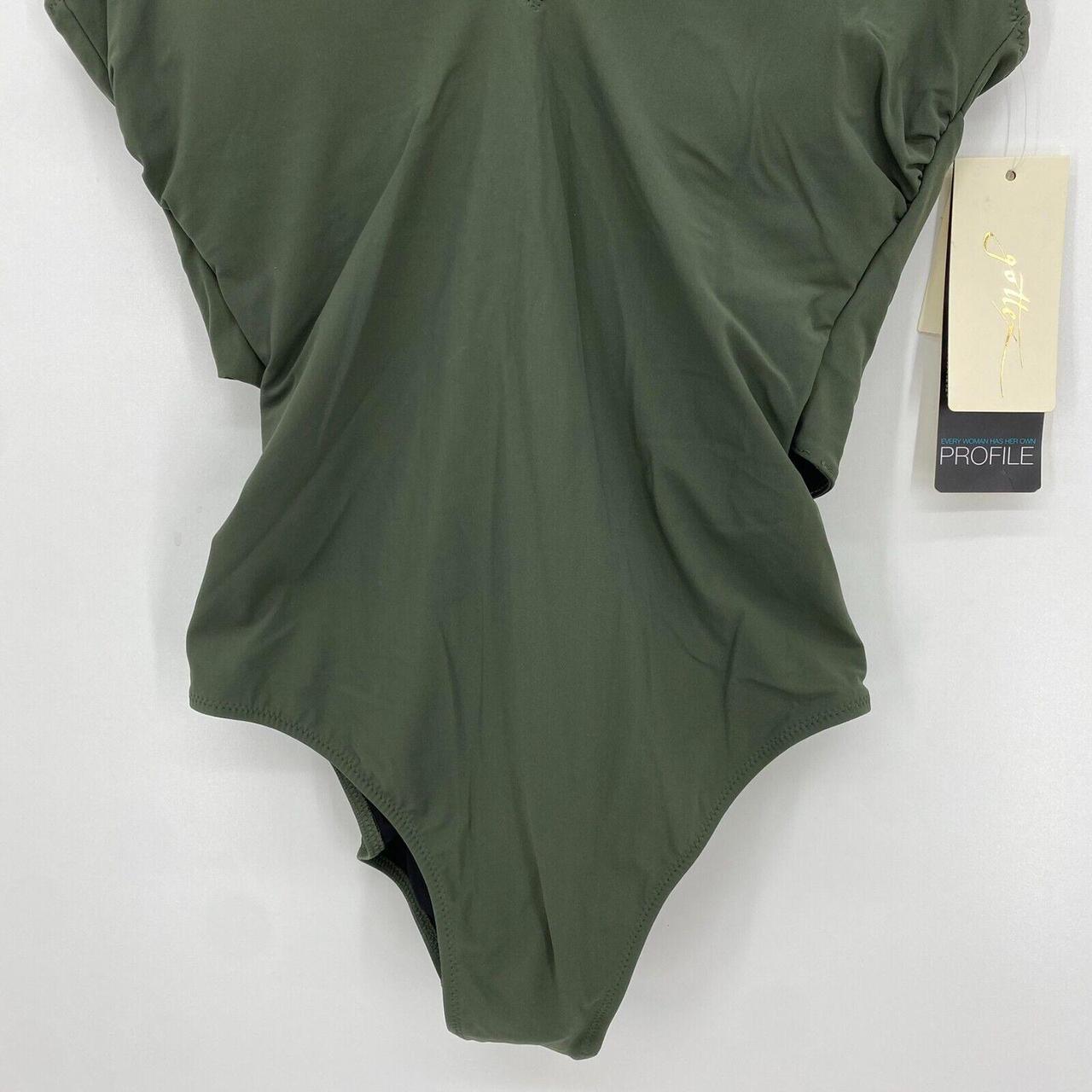 Gottex Profile Womens Green Fixed Cups Tailor Made Depop