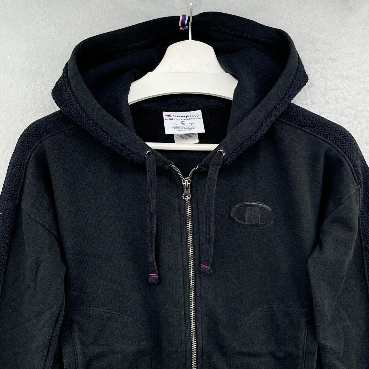 Champion Authentic Athletic Wear Full Zip Hoodie... - Depop