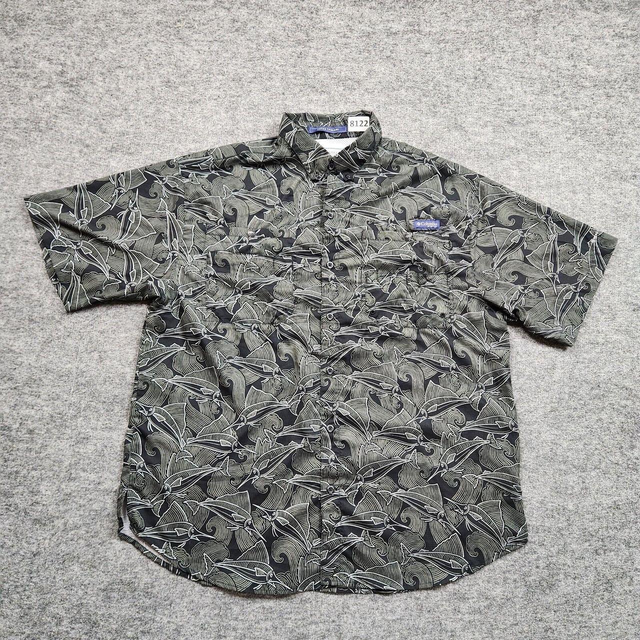 COLOMBIA SUPER TAMIAMI Button Down Shirt Men's Large... - Depop