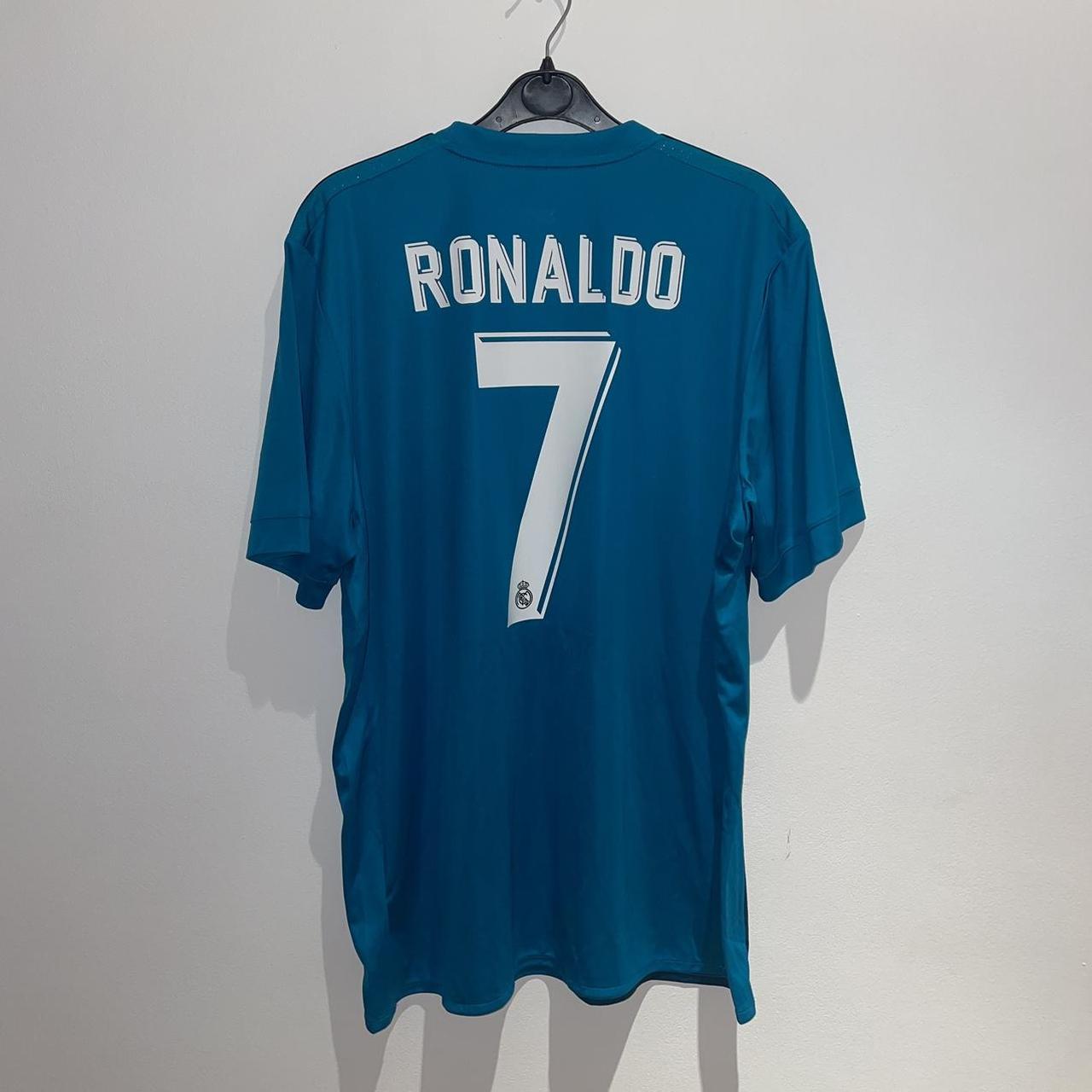 Real Madrid 2017/18 Ronaldo 7 third kit football... - Depop