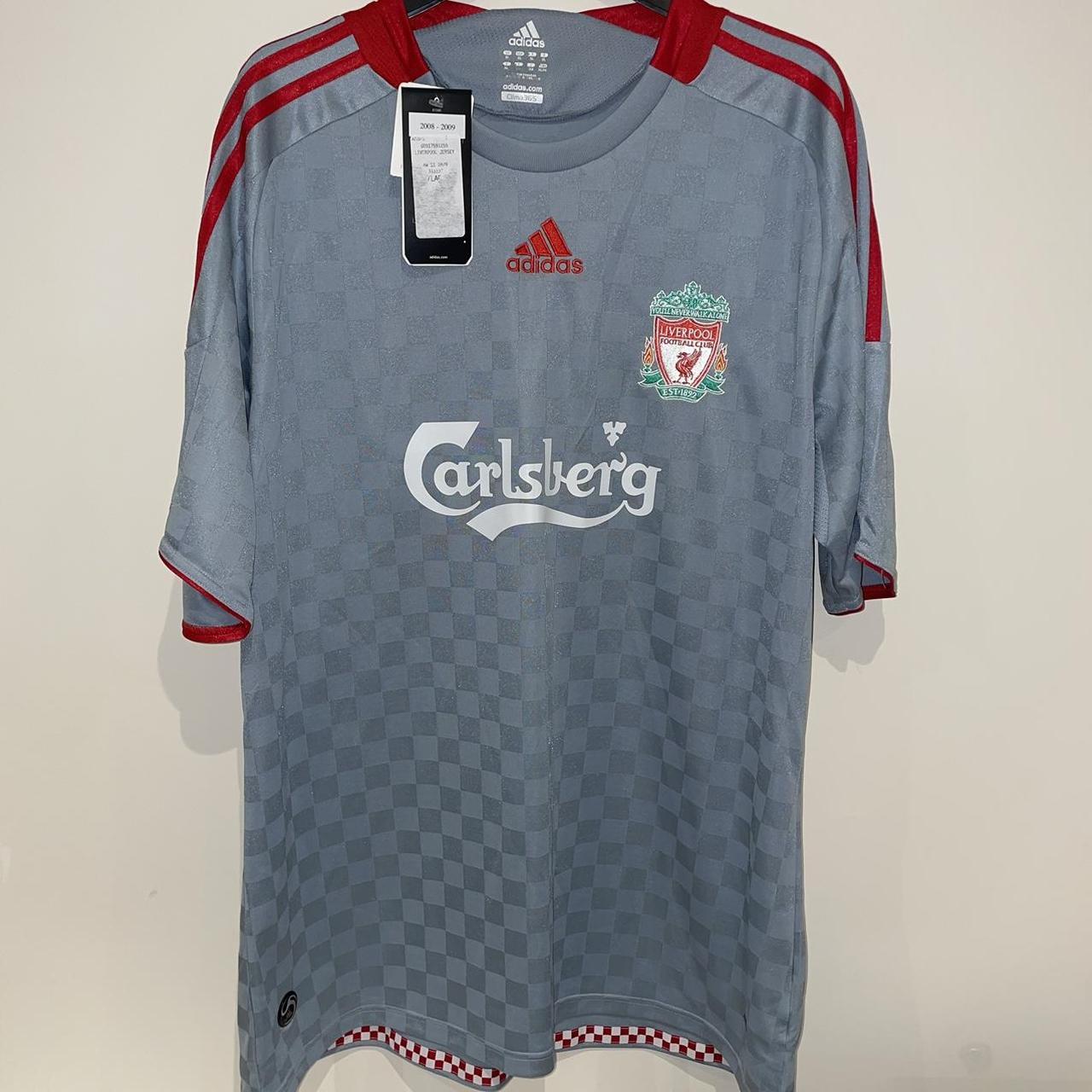 Liverpool FC 2008/9 away football shirt Torres 9... - Depop