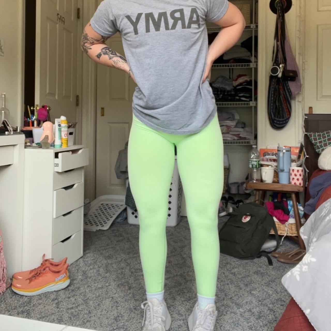 Oner active Beautiful melon colored leggings….so... - Depop