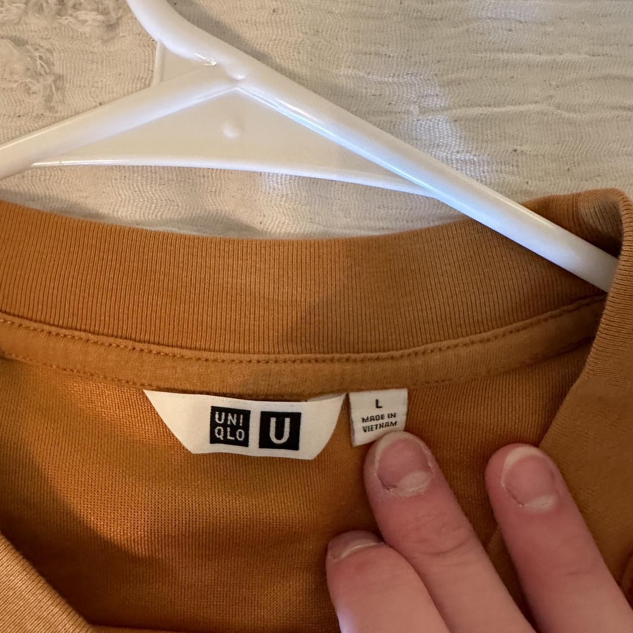 uniqlo recycled relaxed tee men’s large - Depop