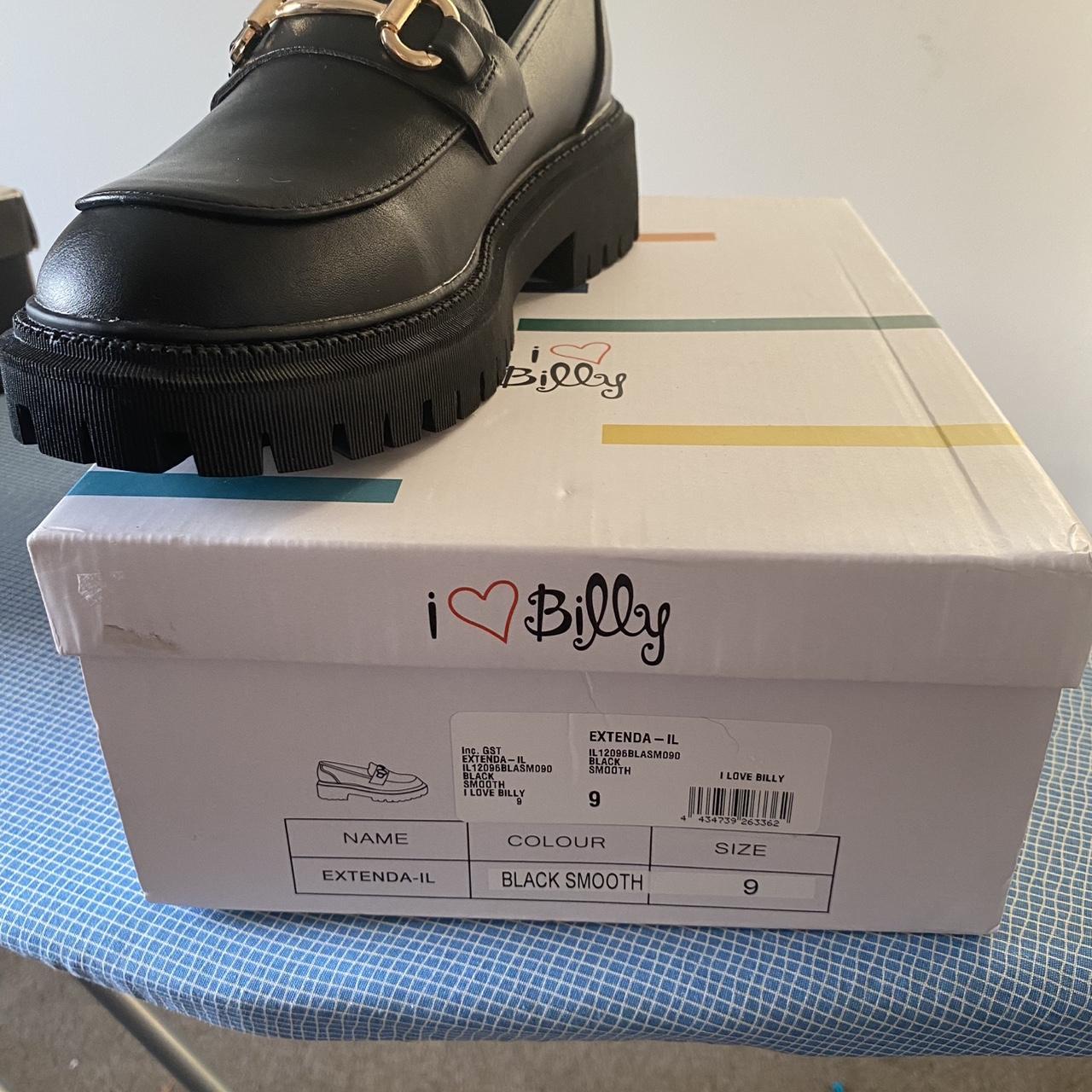 I love billy, brand new black loafers. Never worn.... | Depop