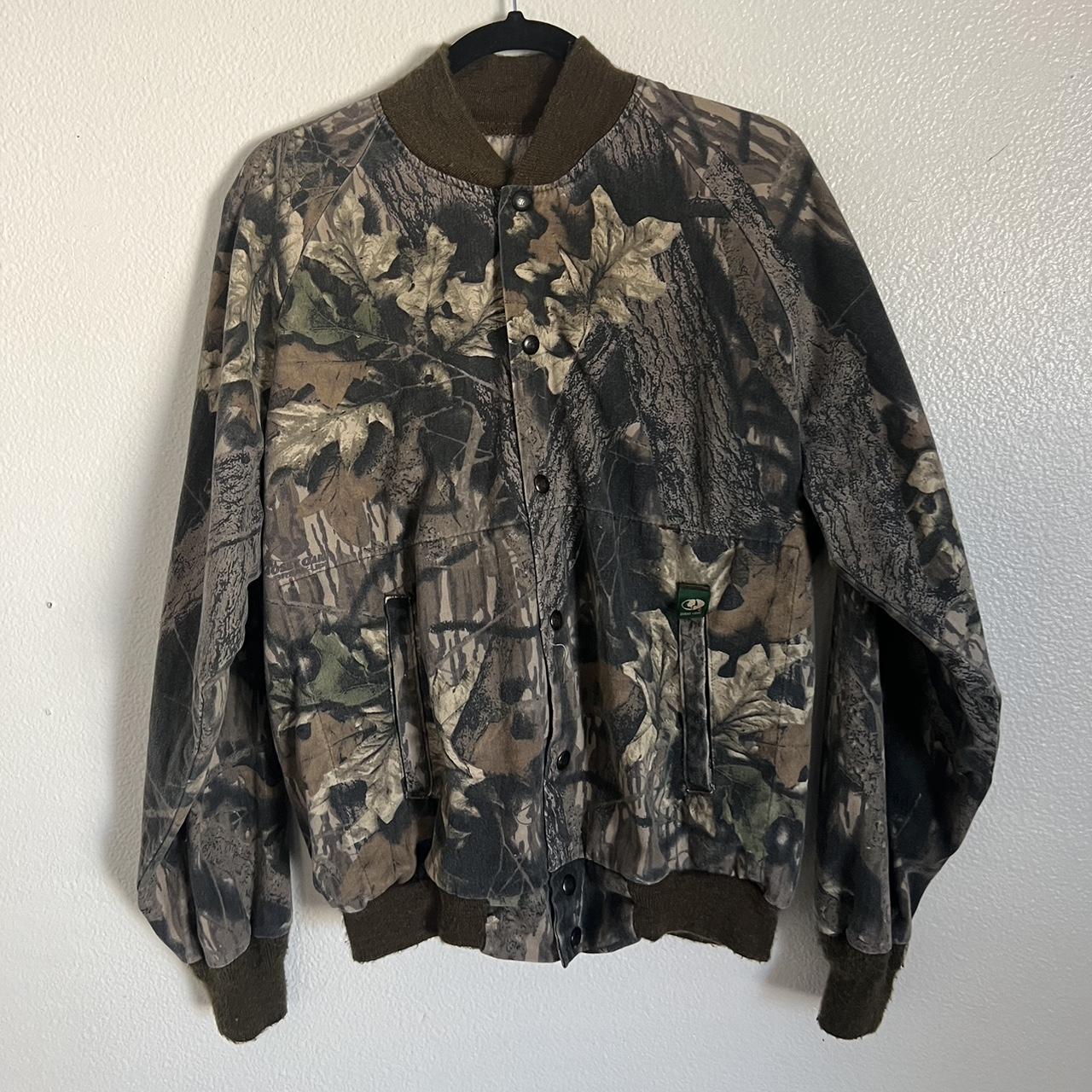 Mossy Oak Camo Lightweight Jacket Medium very thin... - Depop