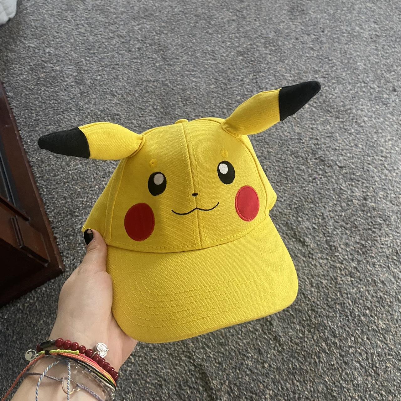 Pokémon Women's Yellow and Red Hat | Depop
