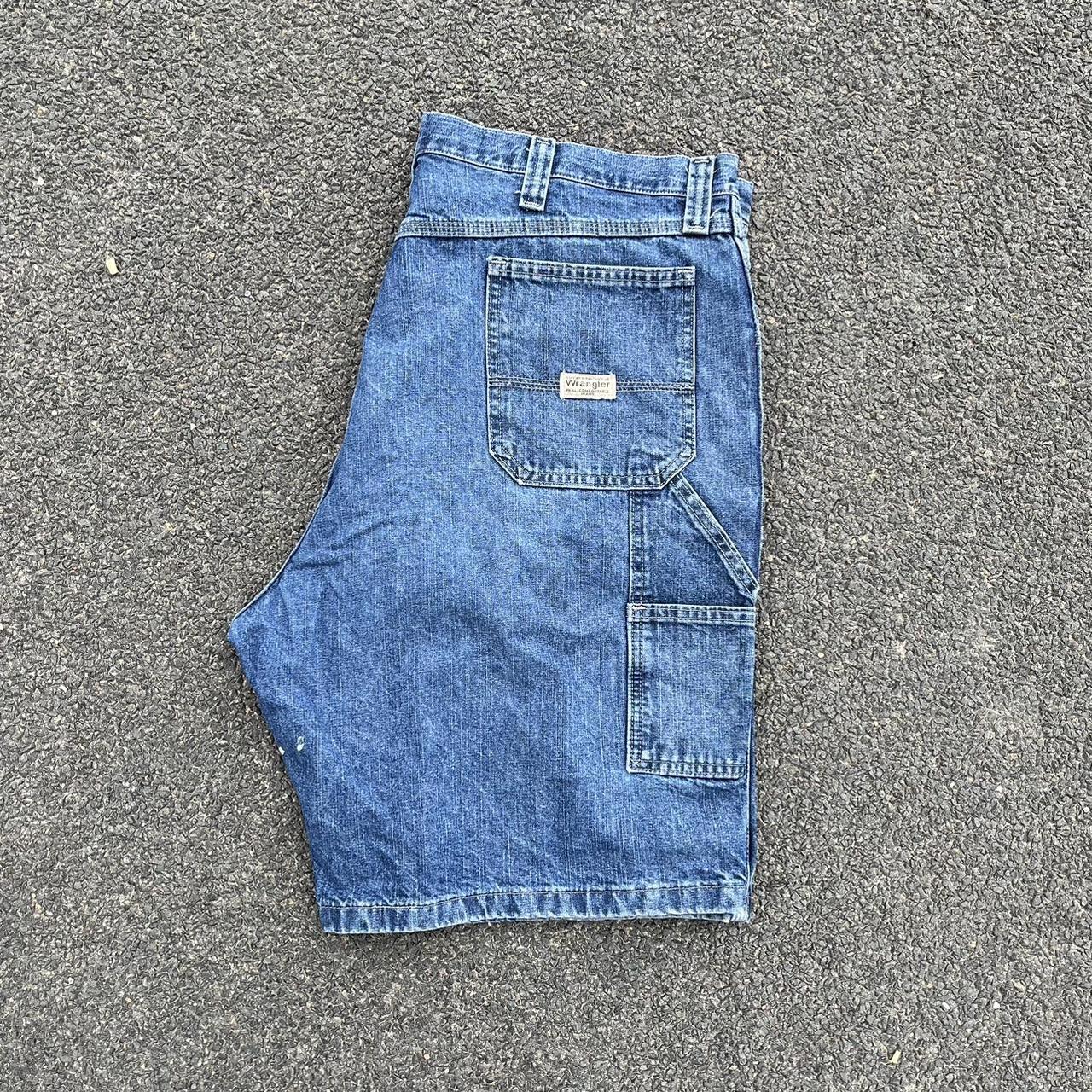 Wrangler carpenter jorts see slides for... - Depop