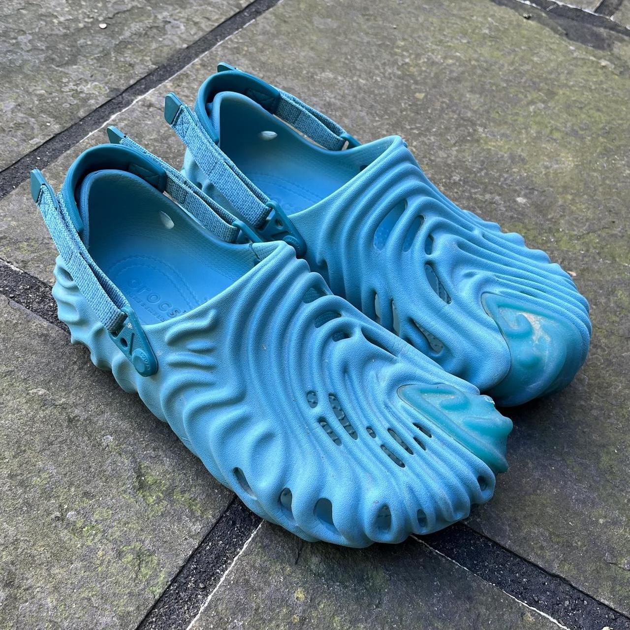 Salahe Bembury crocs, tide color way. size 10 but... - Depop