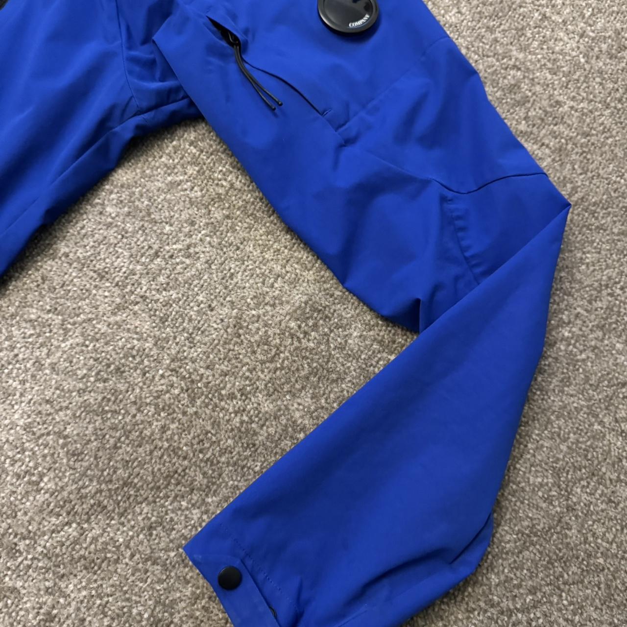 Blue CP Company lightweight jacket soft shell size... - Depop
