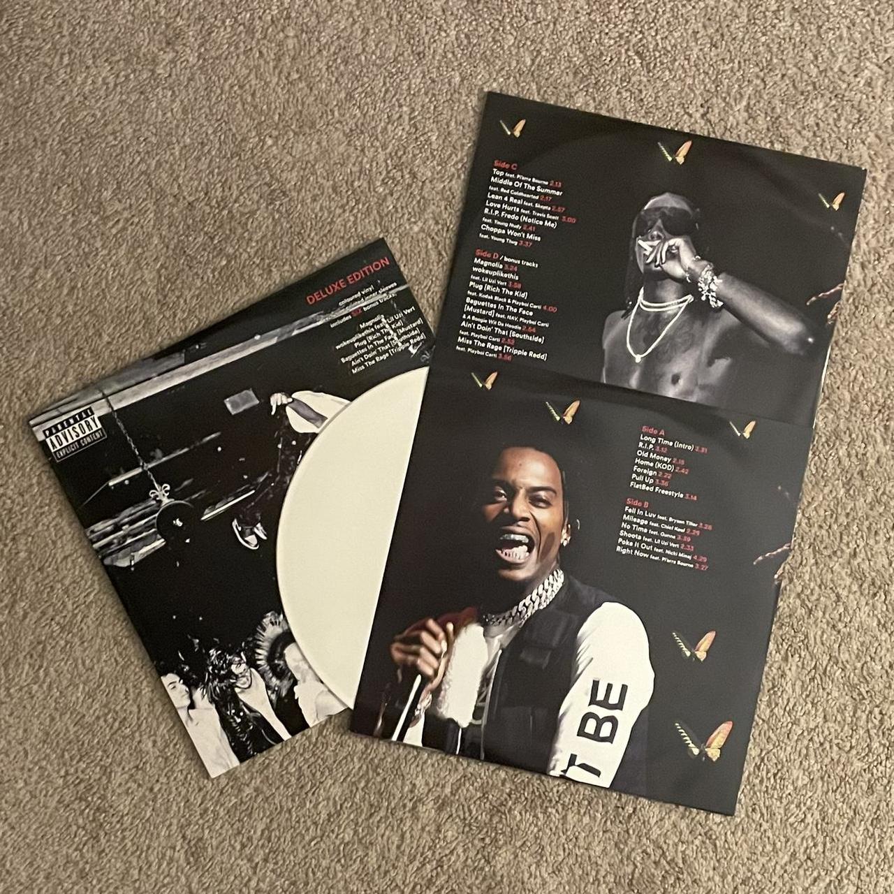 playboi carti ~ die lit ( white pressing ) ☽ double... - Depop