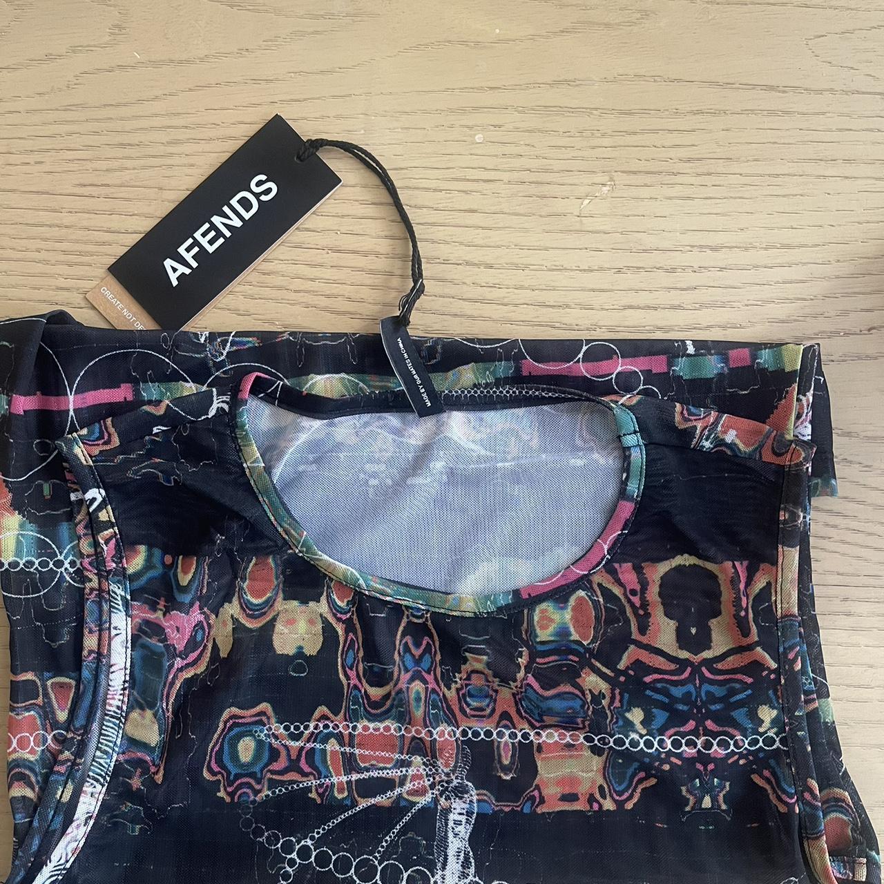 Afends sheer tank in Black Never worn with tags! ⭐️... - Depop