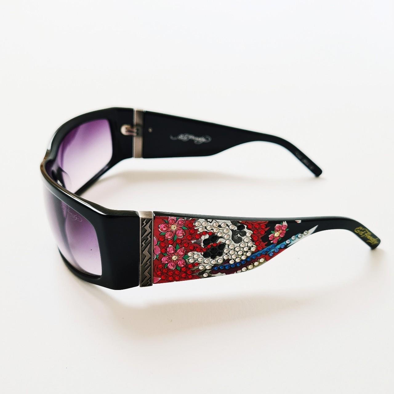 vintage Ed Hardy sunglasses / Christian Audigier... - Depop