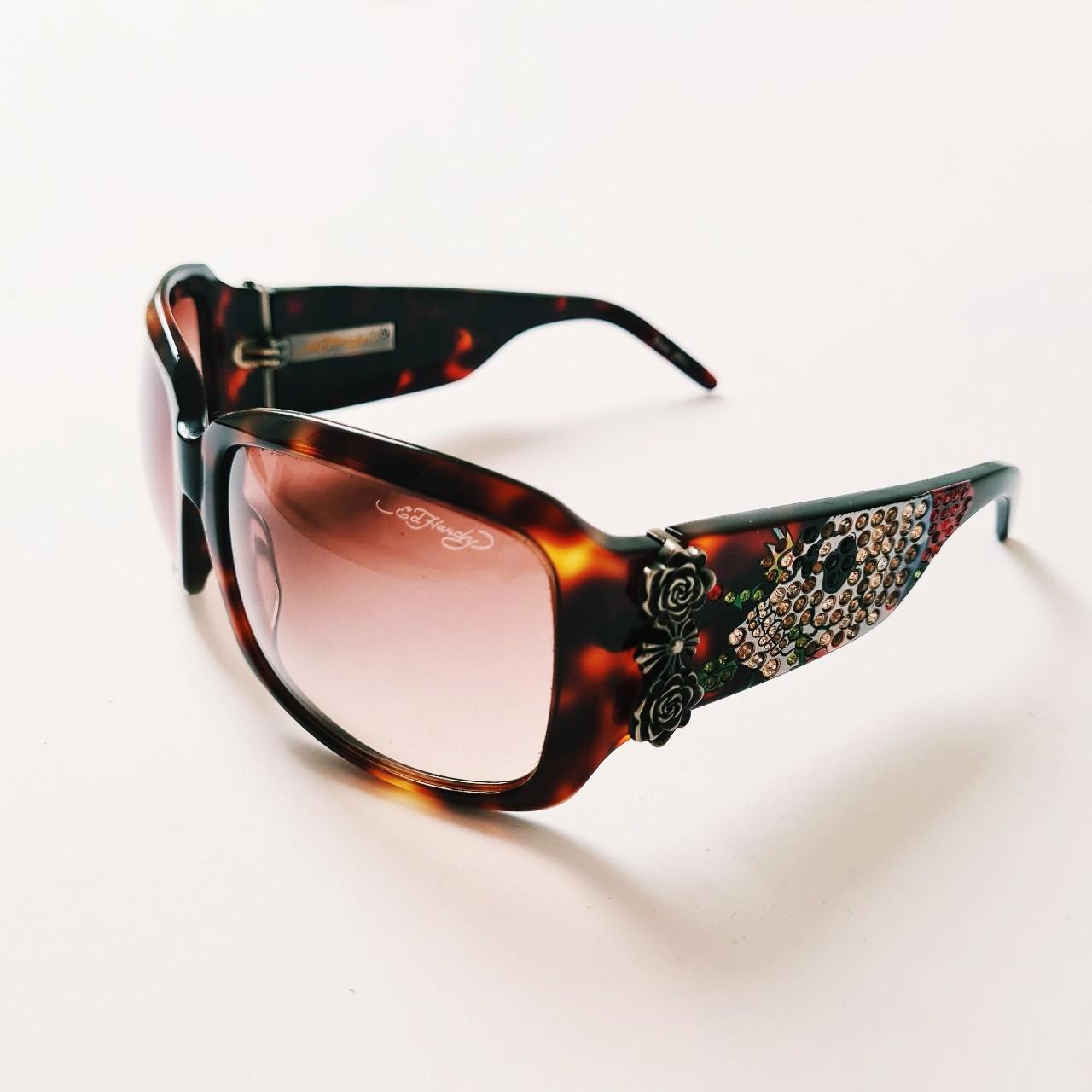 vintage Ed Hardy sunglasses / Christian Audigier... - Depop