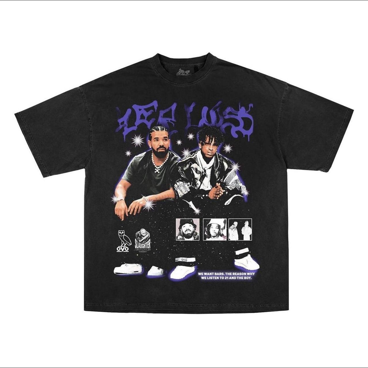 Sergio Calabasas Drake & 21 Savage Tee - Depop