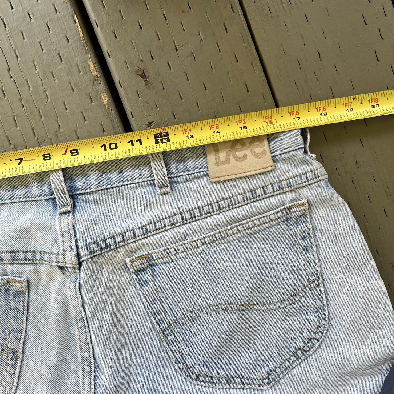 Vintage baggy jorts Lee shorts Denim... - Depop