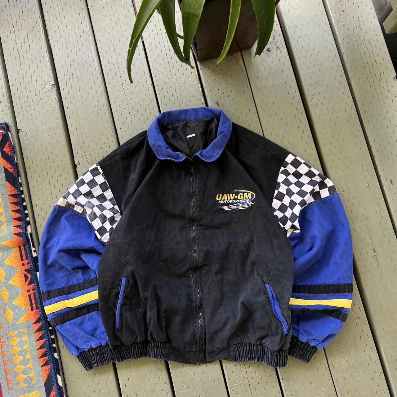 nascar jacket NASCAR Miller racing - Depop