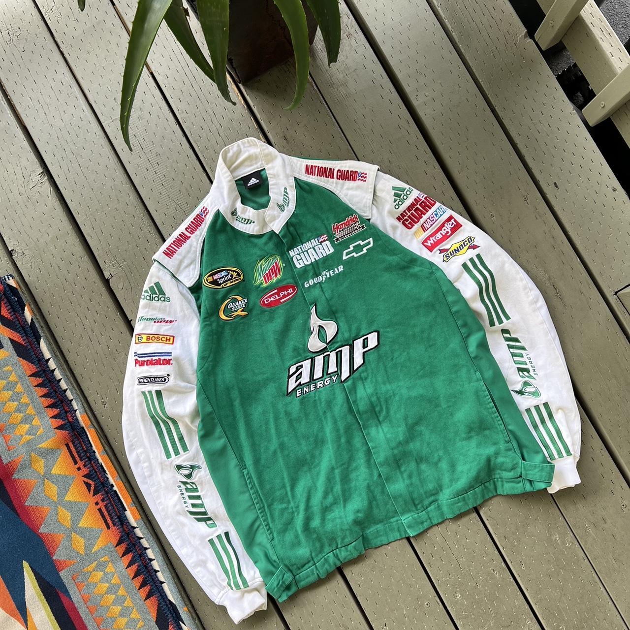 nascar jacket NASCAR Vintage nascar Amp racing - Depop