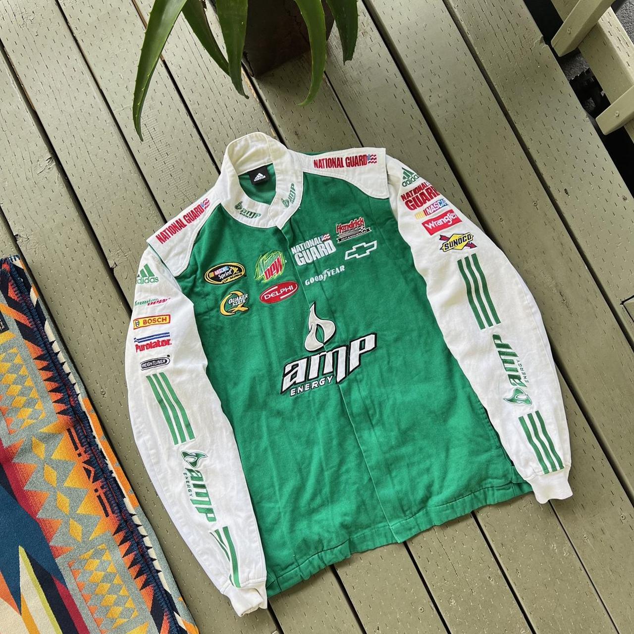 nascar jacket NASCAR Vintage nascar Amp racing - Depop