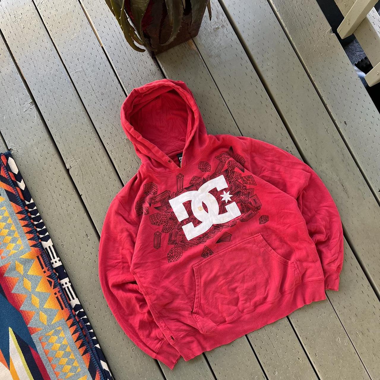 dc hoodie Dc shoes Skater hoodie Y2K... - Depop