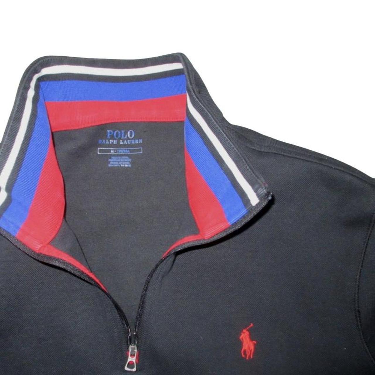 Polo Ralph Lauren zip up pull over size medium... - Depop